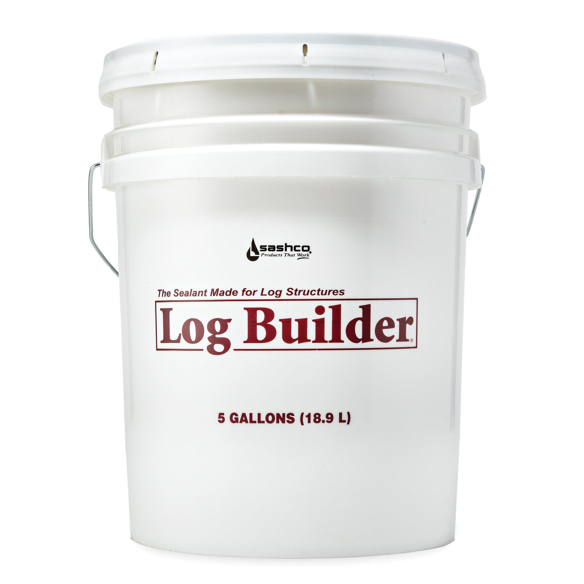 Log Builder Caulking - 5 Gallons - FREE SHIPPING - Log Builder Log Home ...