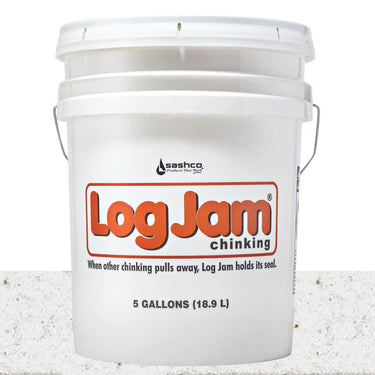 Log Jam Chinking 5 Gal - FREE SHIPPING - Log Jam Chinking - Free ...