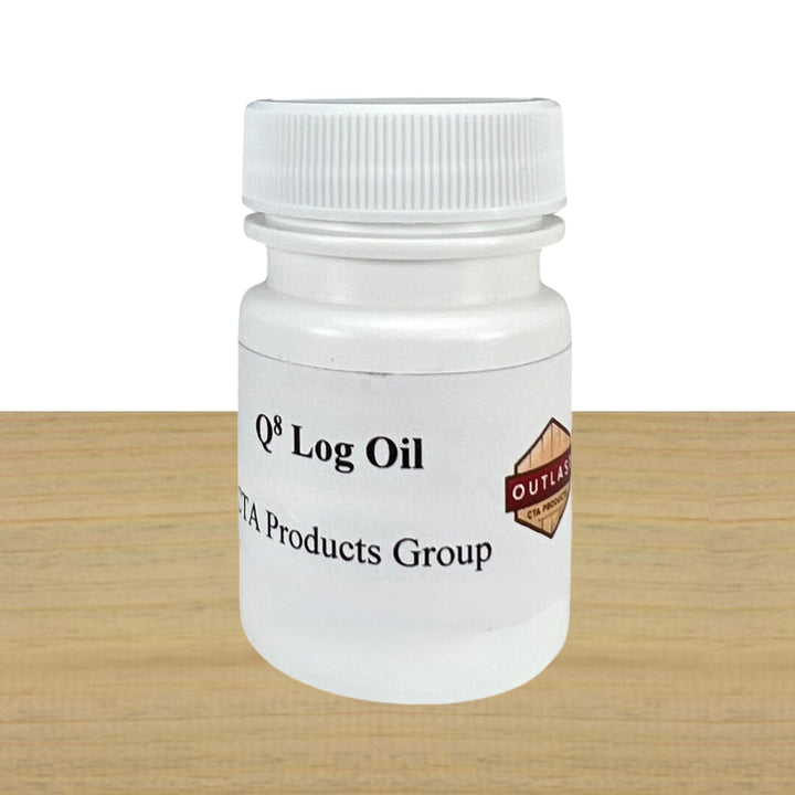 Outlast Q8 Log Oil - Sample Size - Log Home Stain Samples – Western Log ...