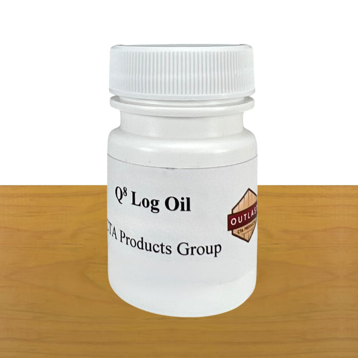 Outlast Q8 Log Oil - Sample Size - Log Home Stain Samples – Western Log ...