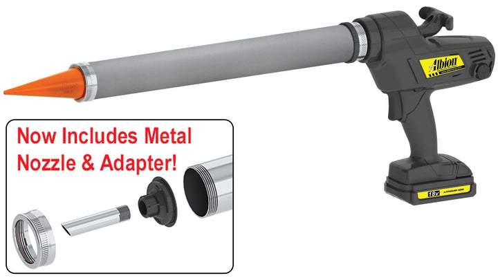 1 Qt. Cordless 18V Chinking Gun - Chinking Tools & Guns – Western Log ...