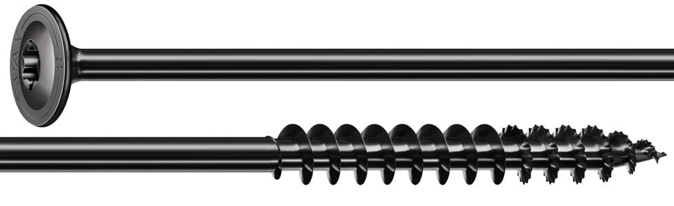 Pancake Head 16 Inch Spax Log Screw (250) - Spax Log Home Fasteners ...