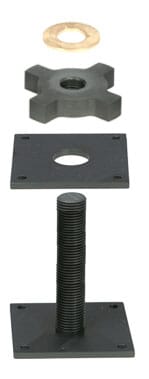 Screw Jack Leveler 4430 - Great for Deck Posts - Log Home Screw Jacks ...