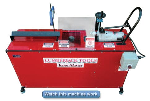 Tenon Master Machine - Log Tenon Cutters – Western Log Home Supply